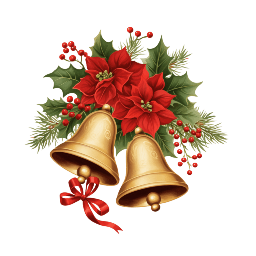 Christmas Bells Clip Art - Free Design Palace