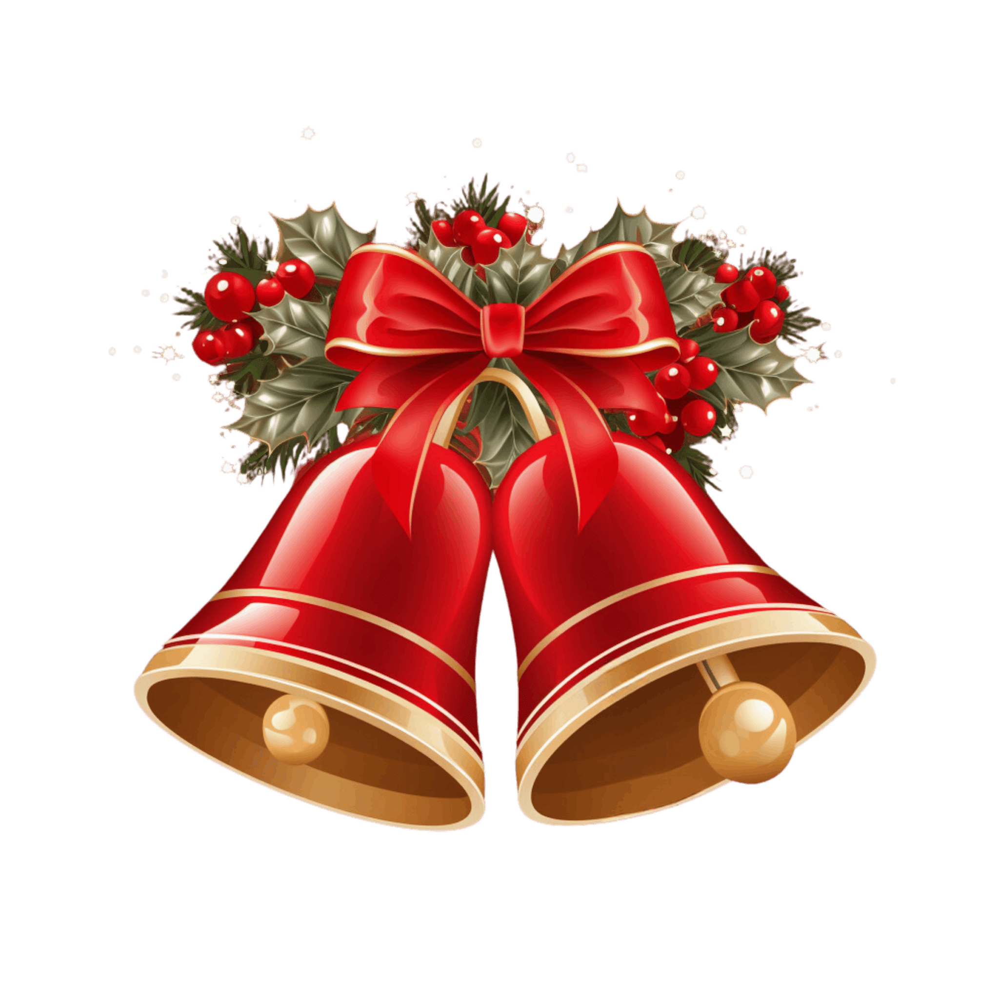 Christmas Bells Clip Art - Free Design Palace