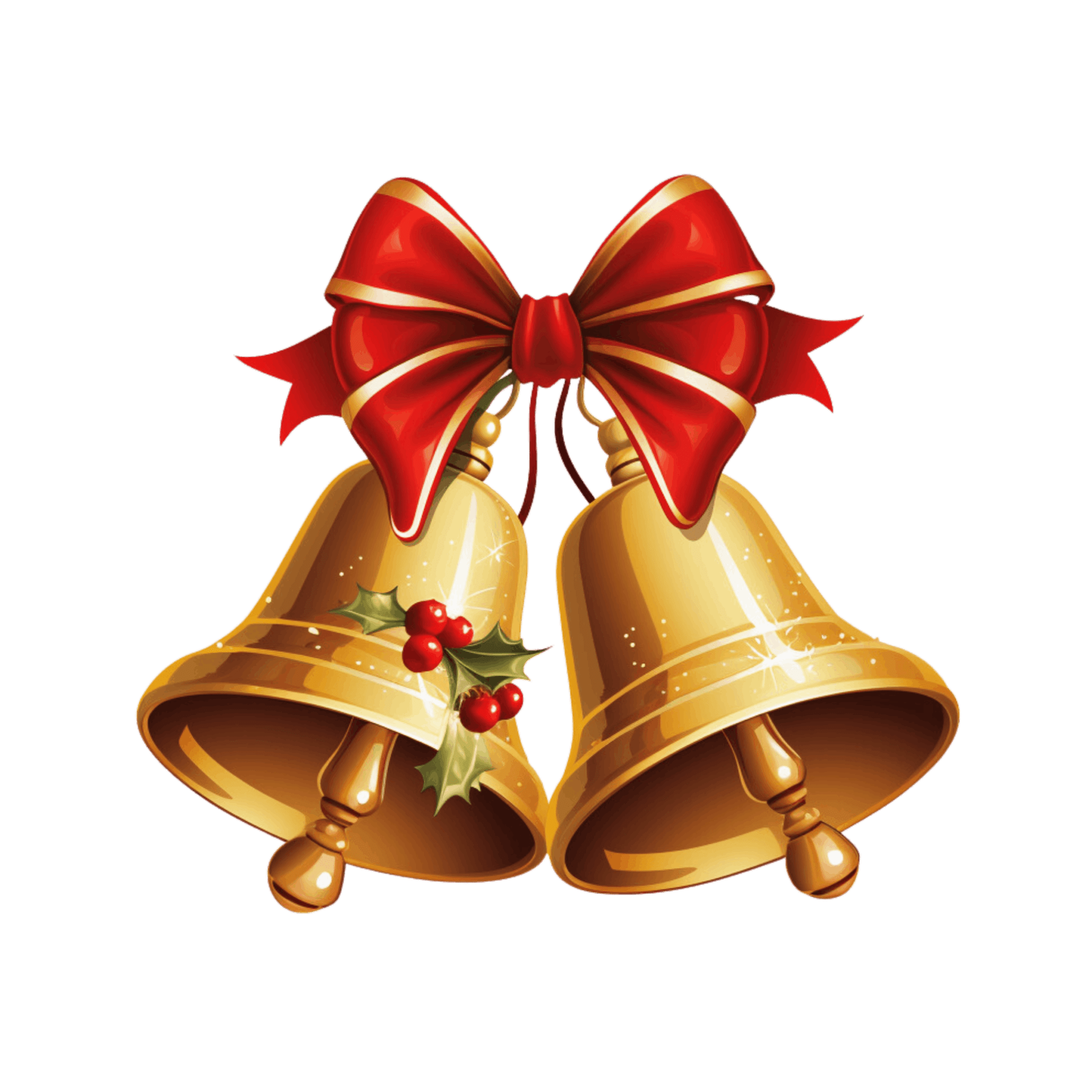Christmas Bells Clip Art - Free Design Palace