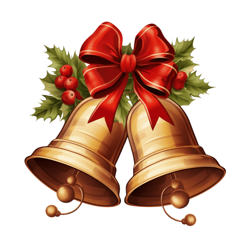 Christmas Bells Clip Art - Free Design Palace