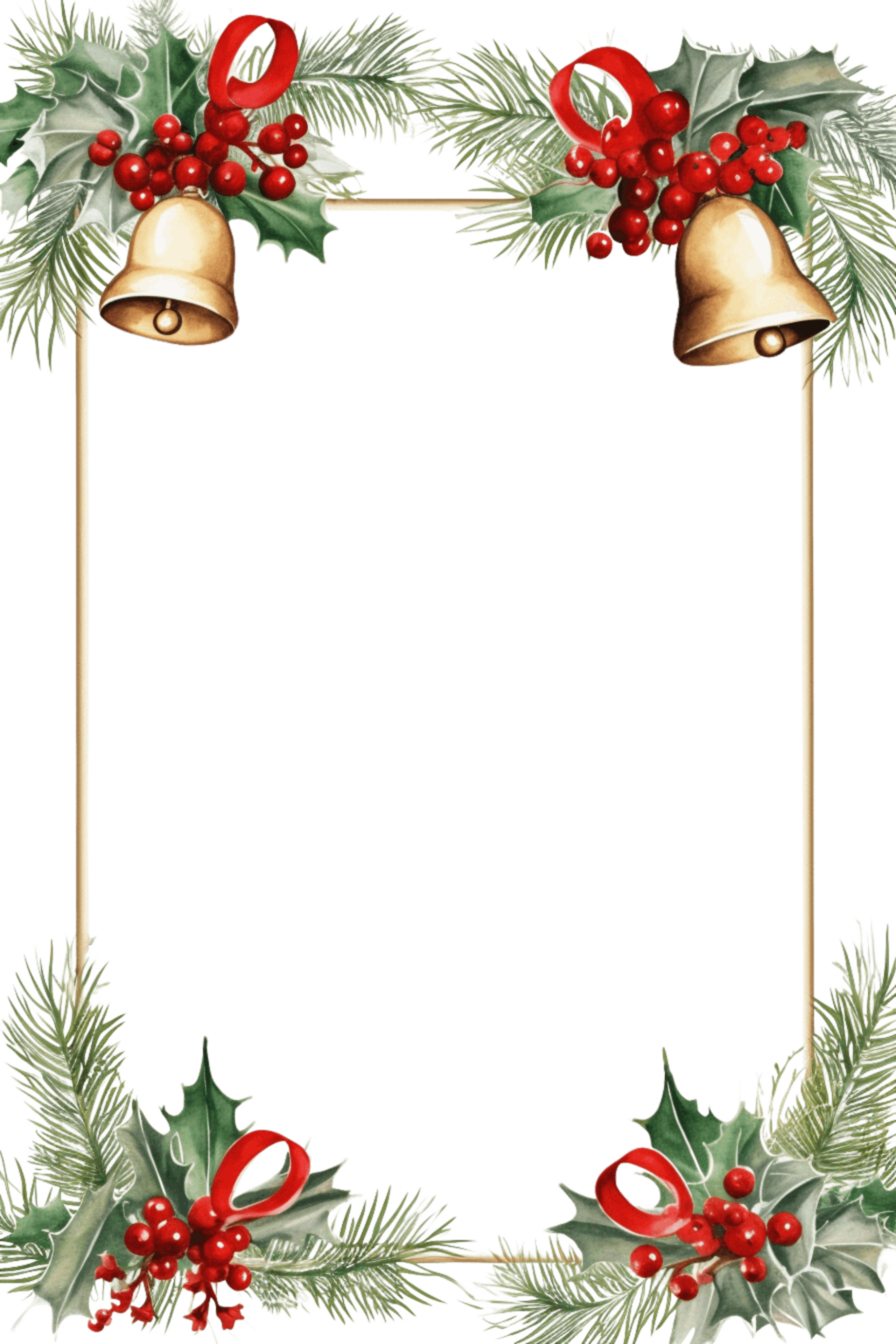 Christmas Page Borders PNG Images - Free Design Palace
