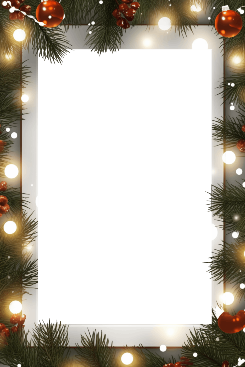 Christmas Page Borders PNG Images - Free Design Palace