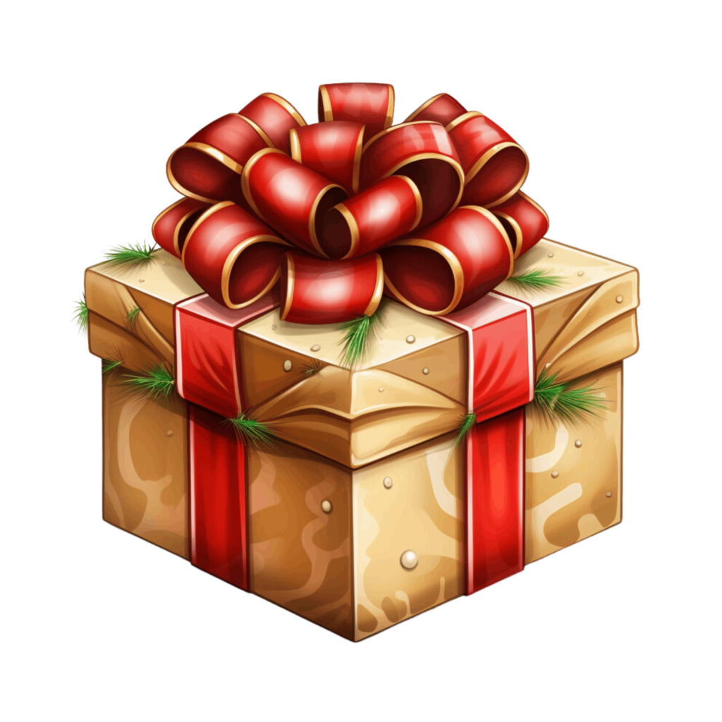 Christmas Stockings & Gifts Clip Art - Free Design Palace