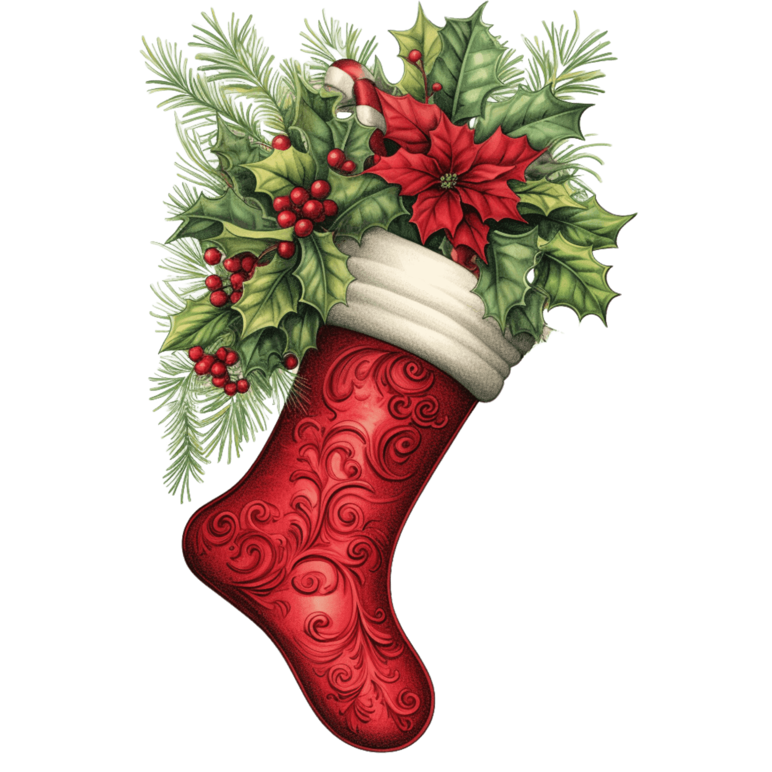 Christmas Stockings & Gifts Clip Art - Free Design Palace