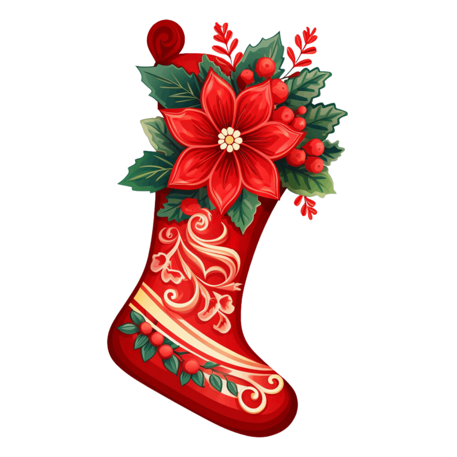 Christmas Stockings & Gifts Clip Art - Free Design Palace