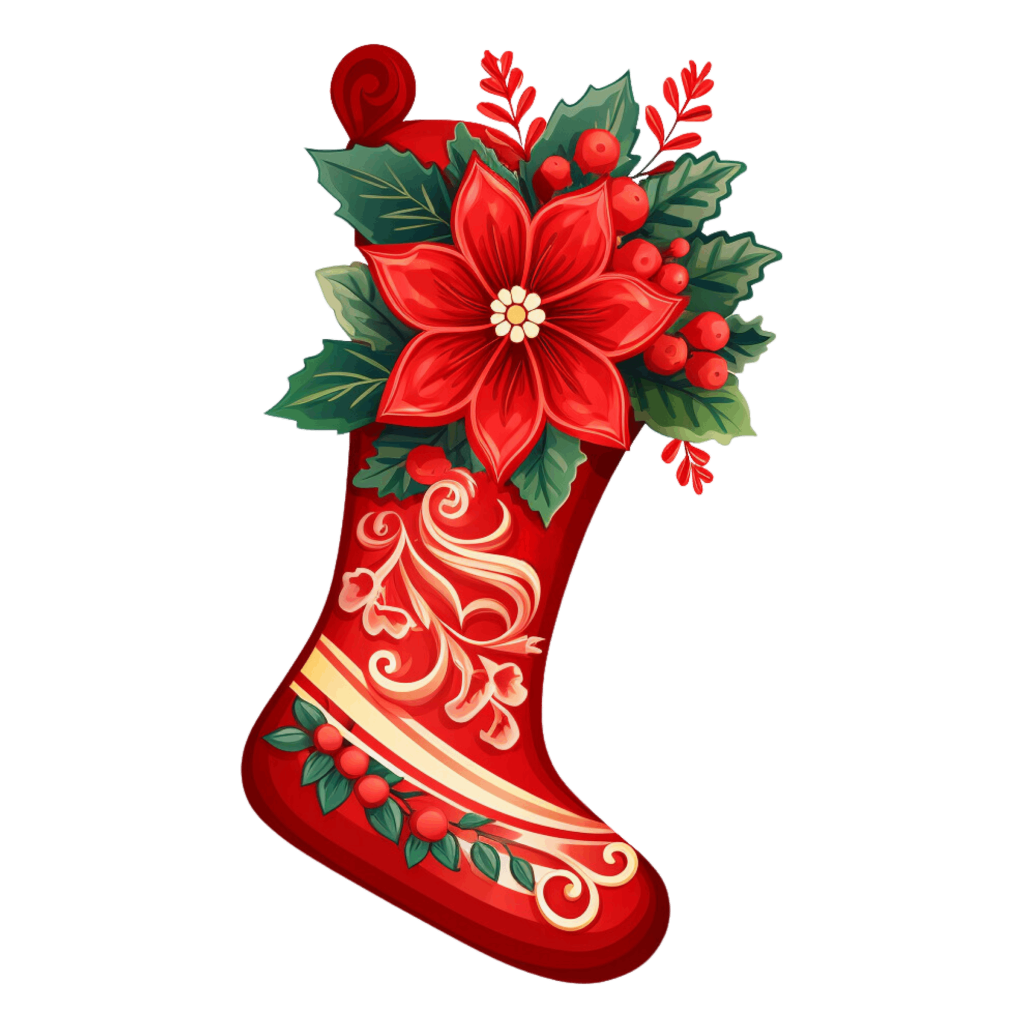 Christmas Stockings & Gifts Clip Art - Free Design Palace