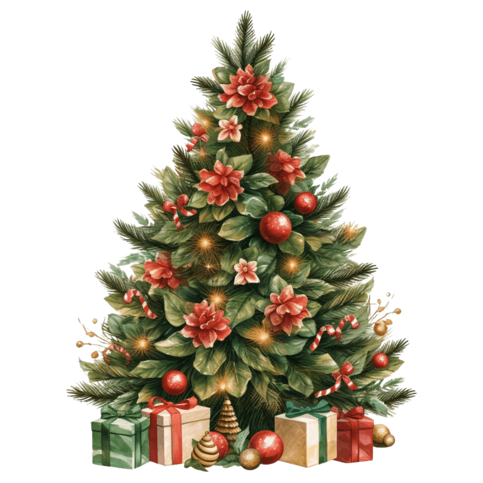 Christmas Tree Clip Art - Free Design Palace