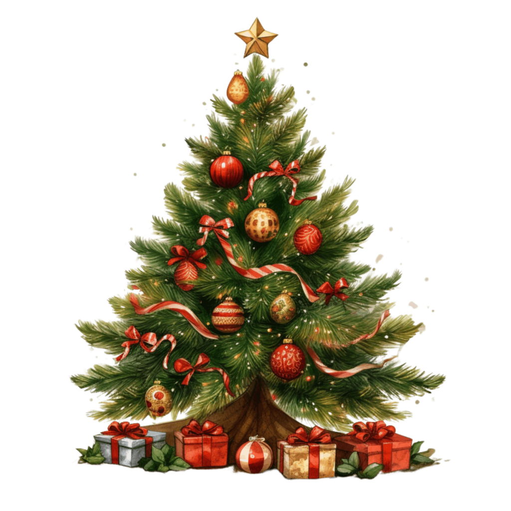 Christmas Tree Clip Art - Free Design Palace