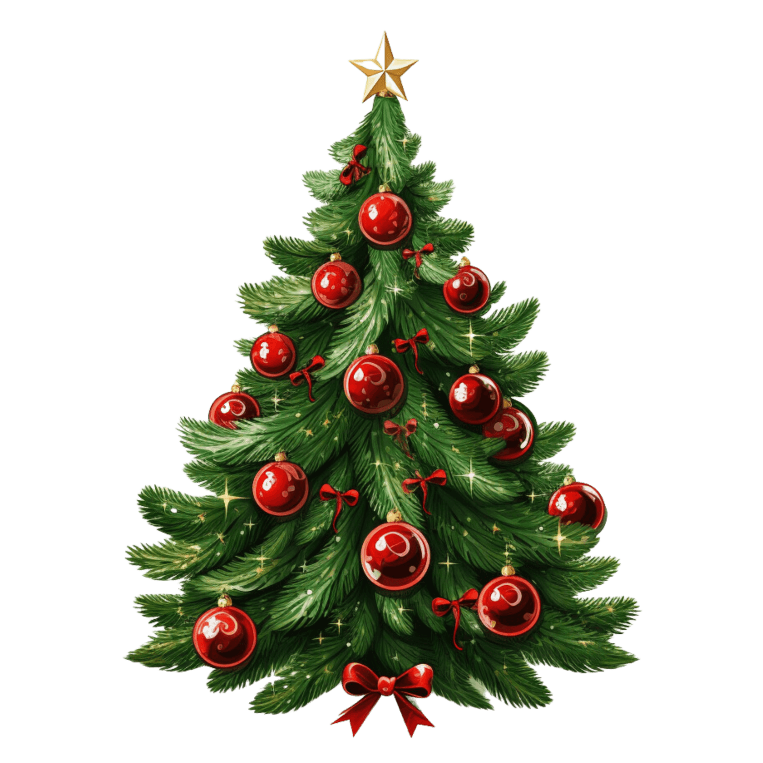 Christmas Tree Clip Art - Free Design Palace