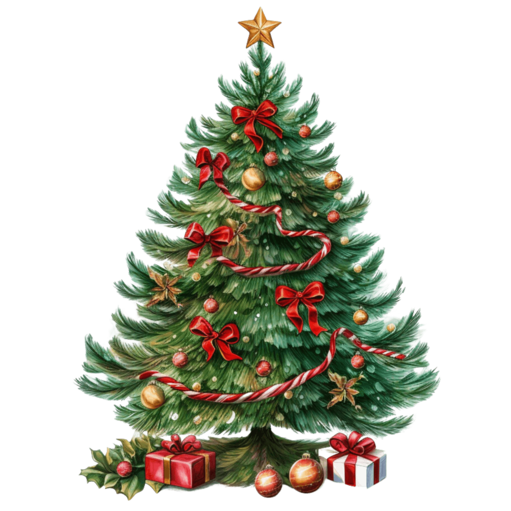 Christmas Tree Clip Art - Free Design Palace