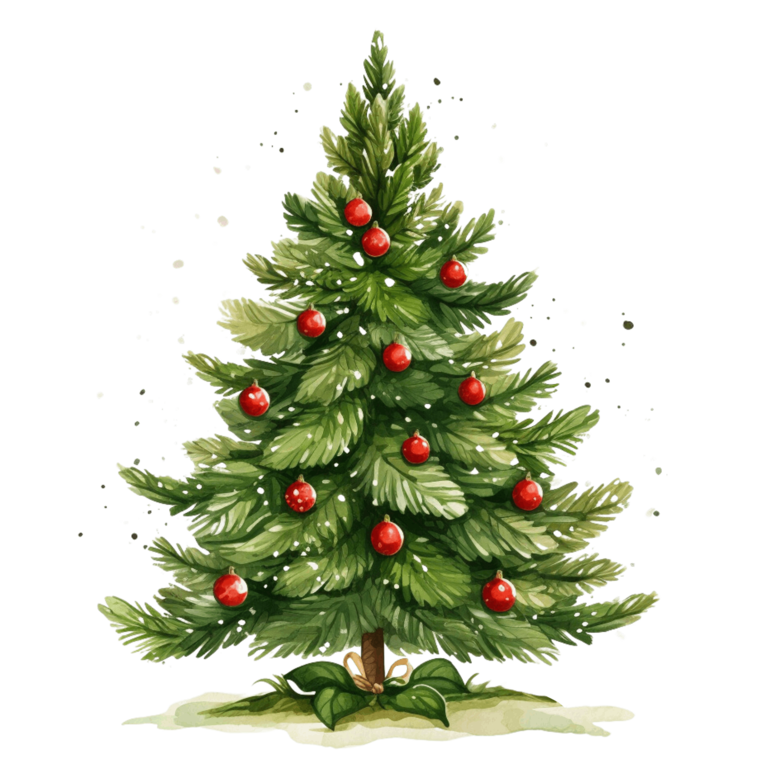 Christmas Tree Clip Art - Free Design Palace