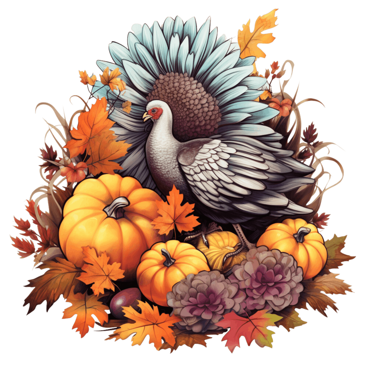 Fall & Thanksgiving Clip Art - Free Design Palace