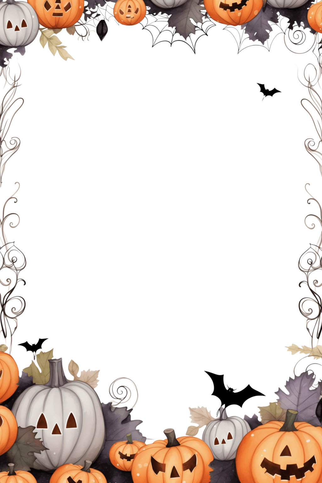 Halloween Page Borders PNG Images - Free Design Palace
