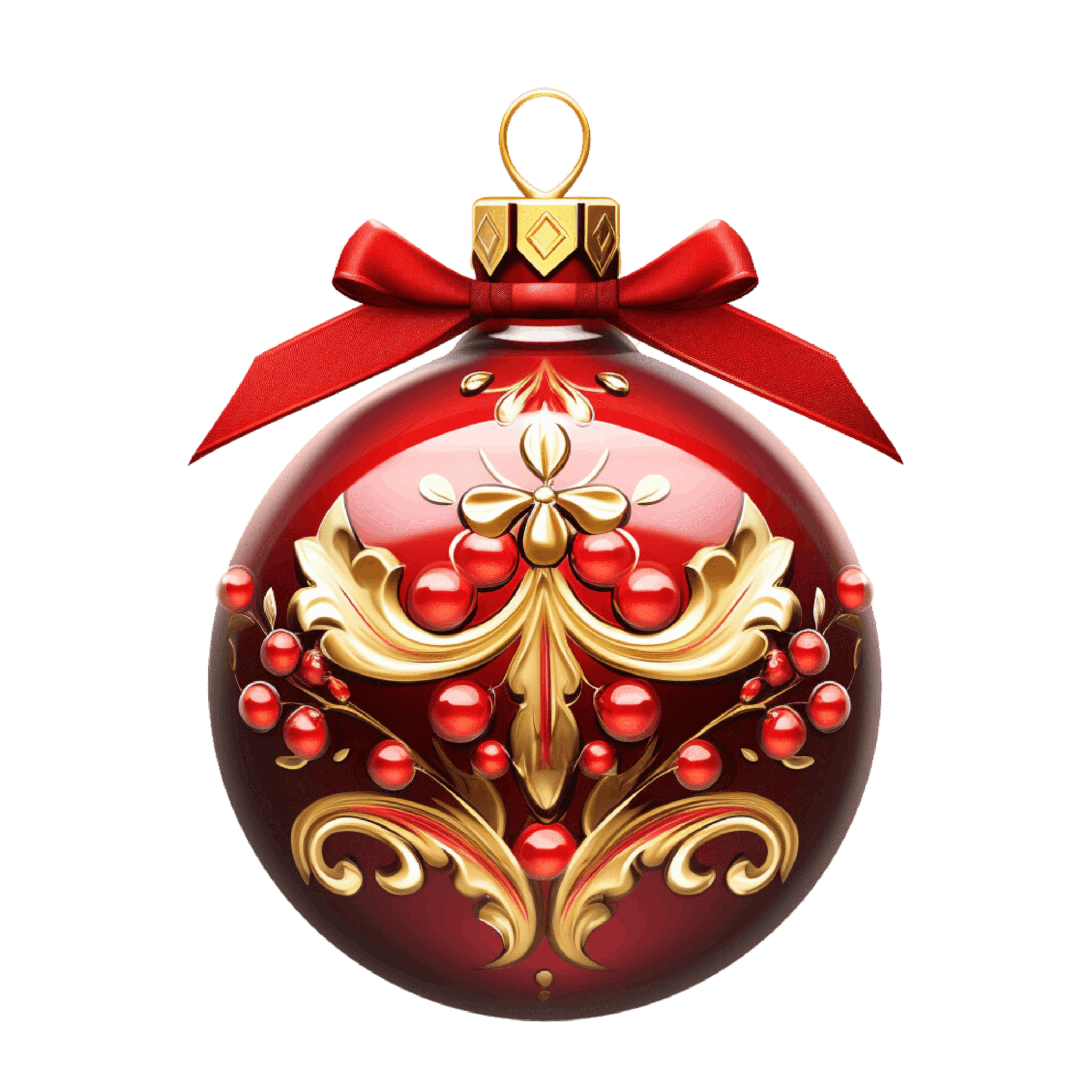 Christmas Ornaments Clip Art - Free Design Palace