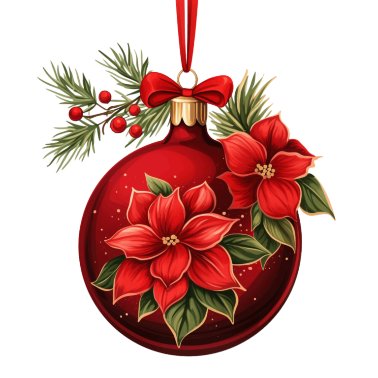 Christmas Ornaments Clip Art - Free Design Palace