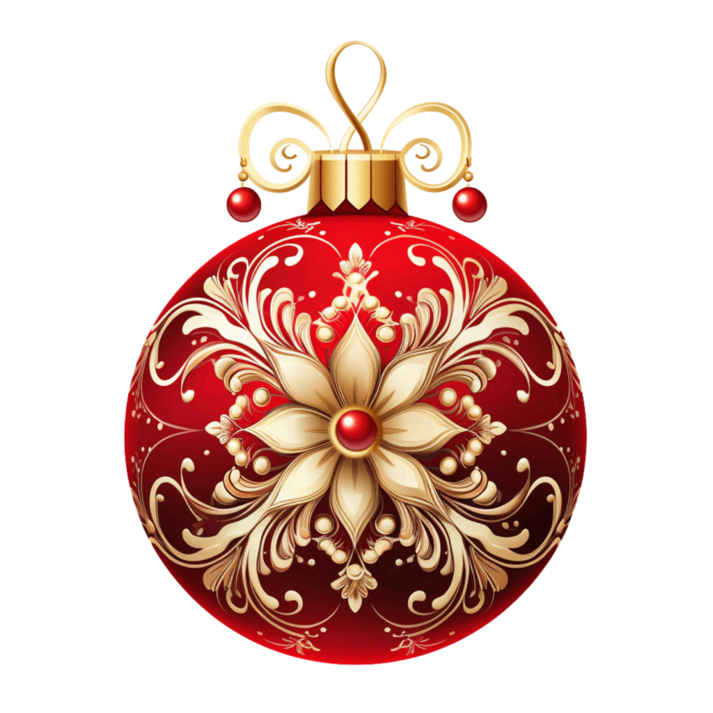 Christmas Ornaments Clip Art - Free Design Palace