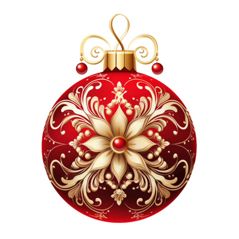 Christmas Ornaments Clip Art - Free Design Palace