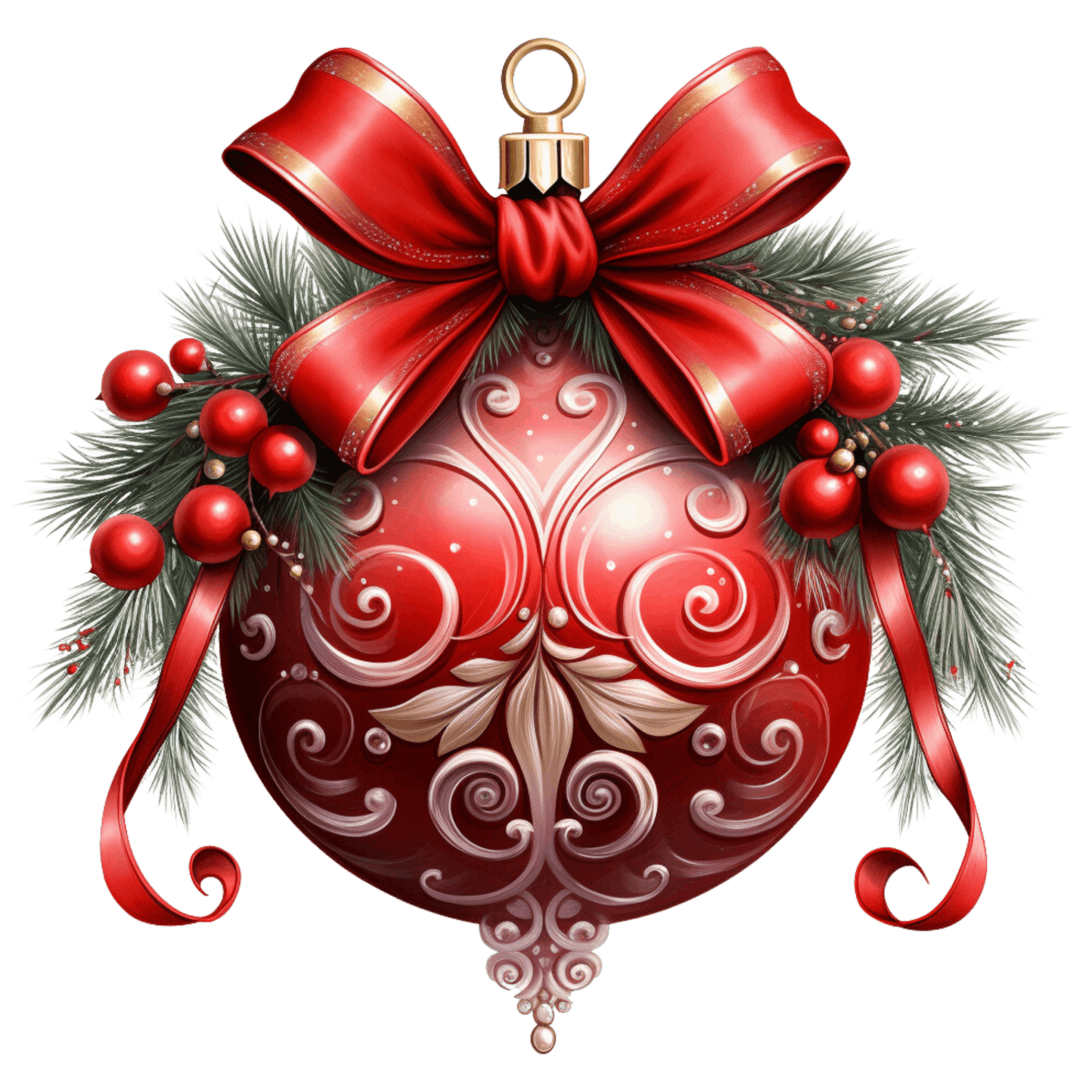 Christmas Ornaments Clip Art - Free Design Palace