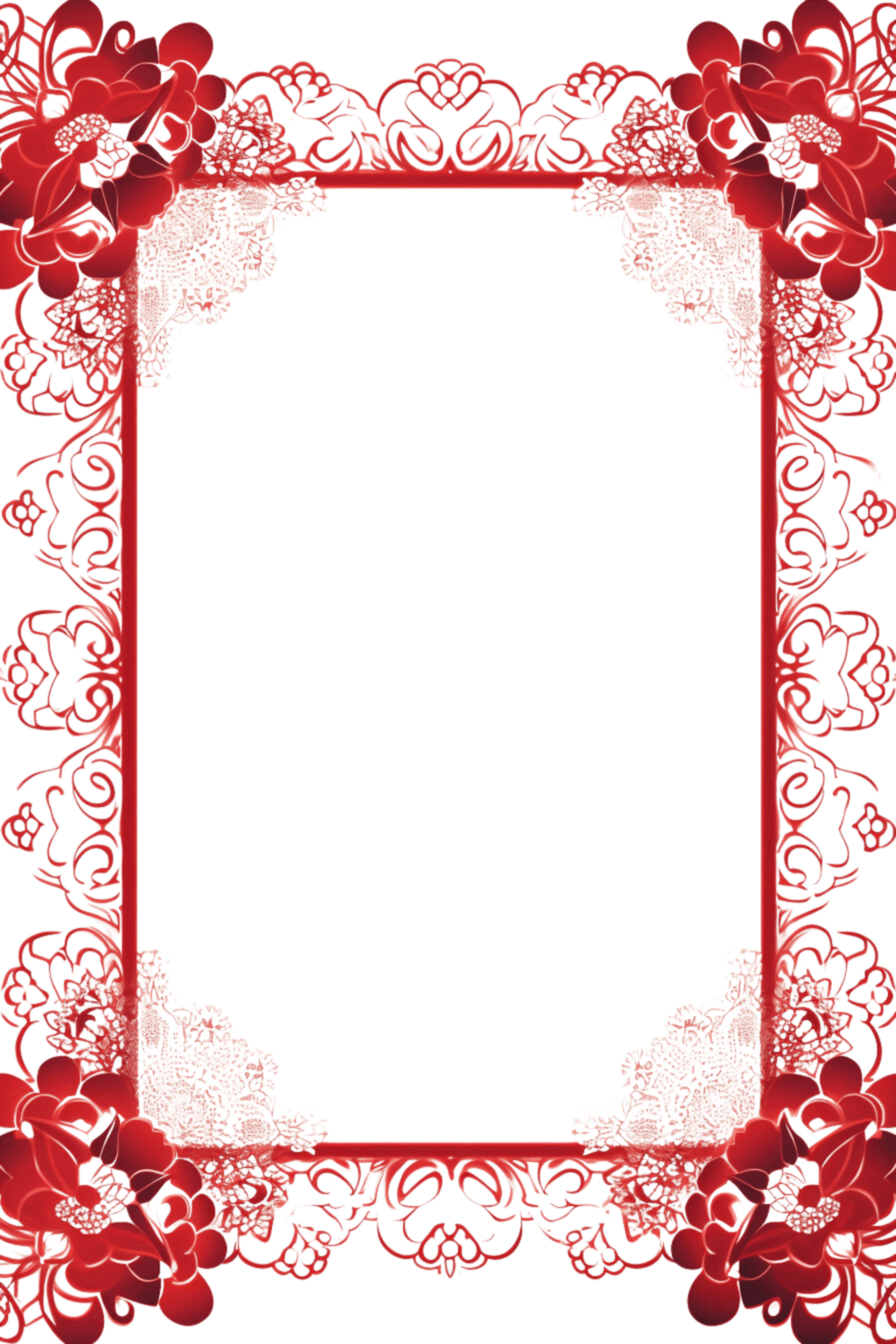 Lace Page Border PNG Images - Free Design Palace