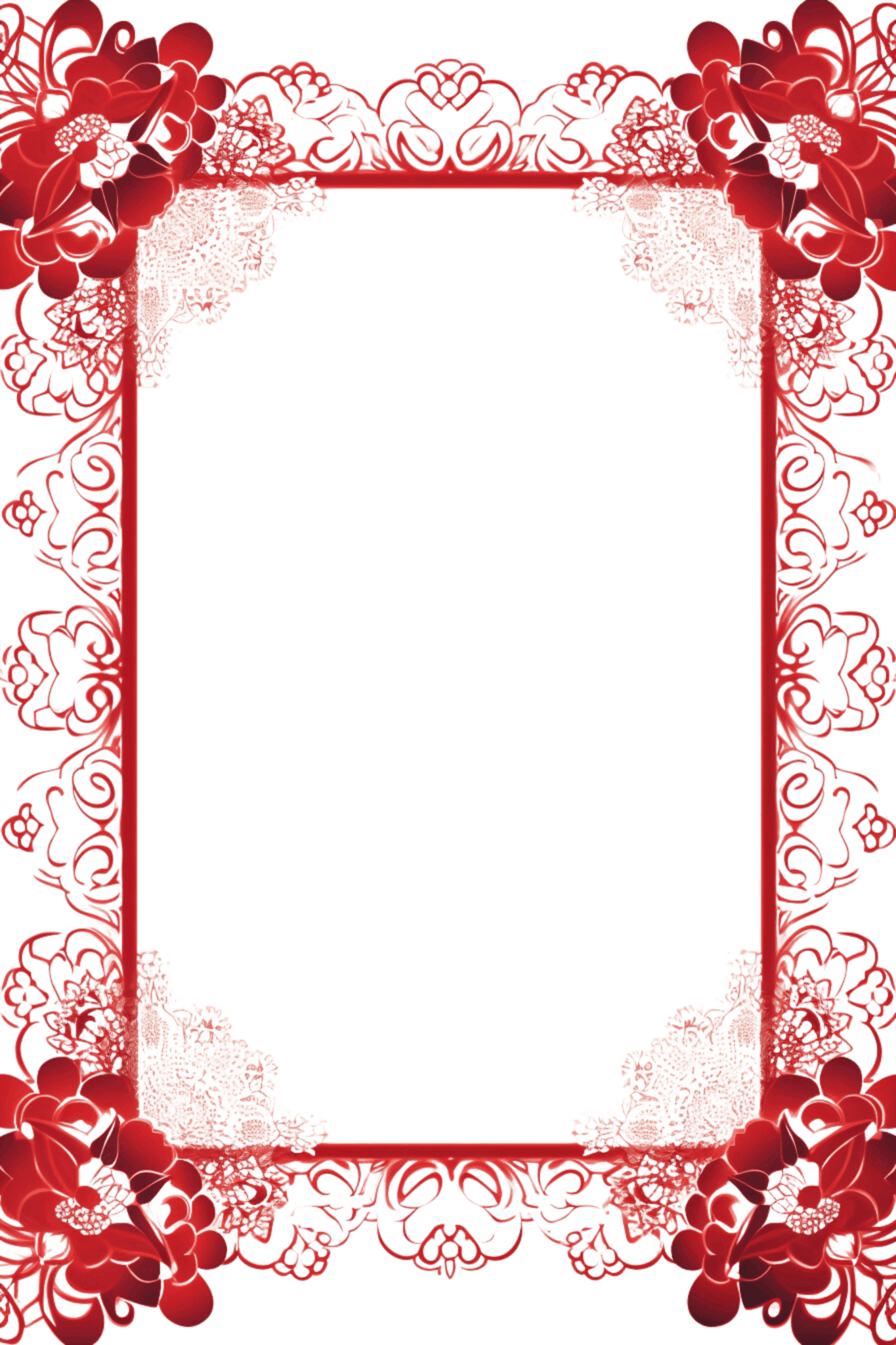 Lace Page Border PNG Images - Free Design Palace