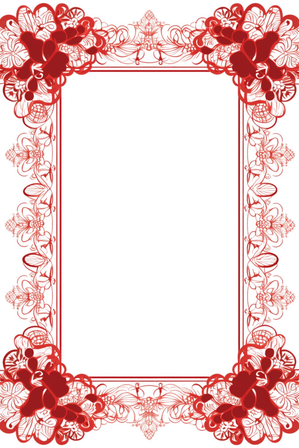 Lace Page Border PNG Images - Free Design Palace