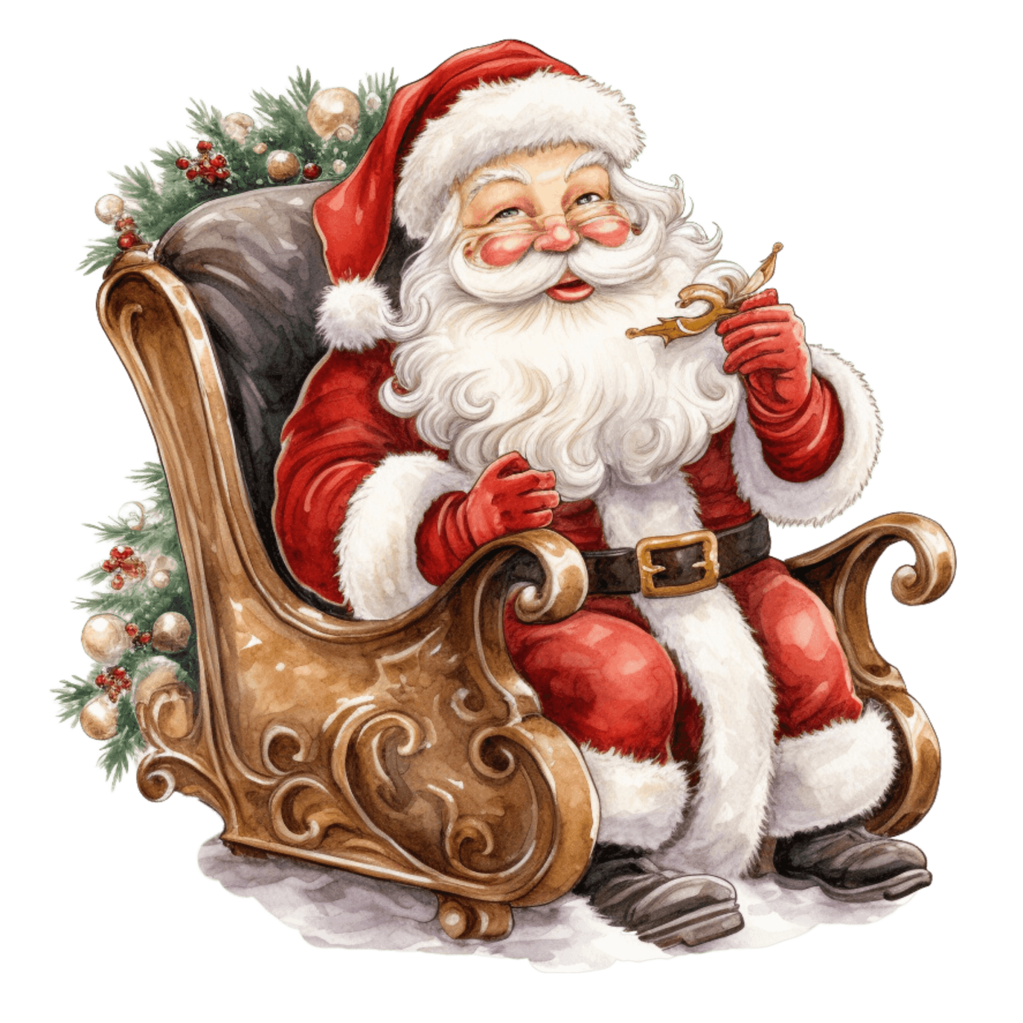 Santa Claus Clip Art - Free Design Palace