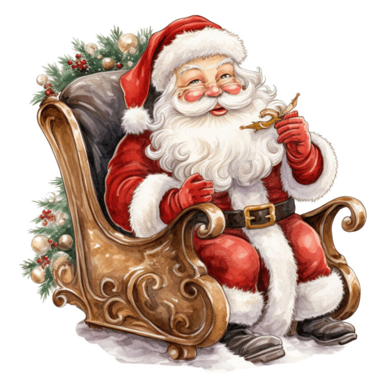 Santa Claus Clip Art - Free Design Palace