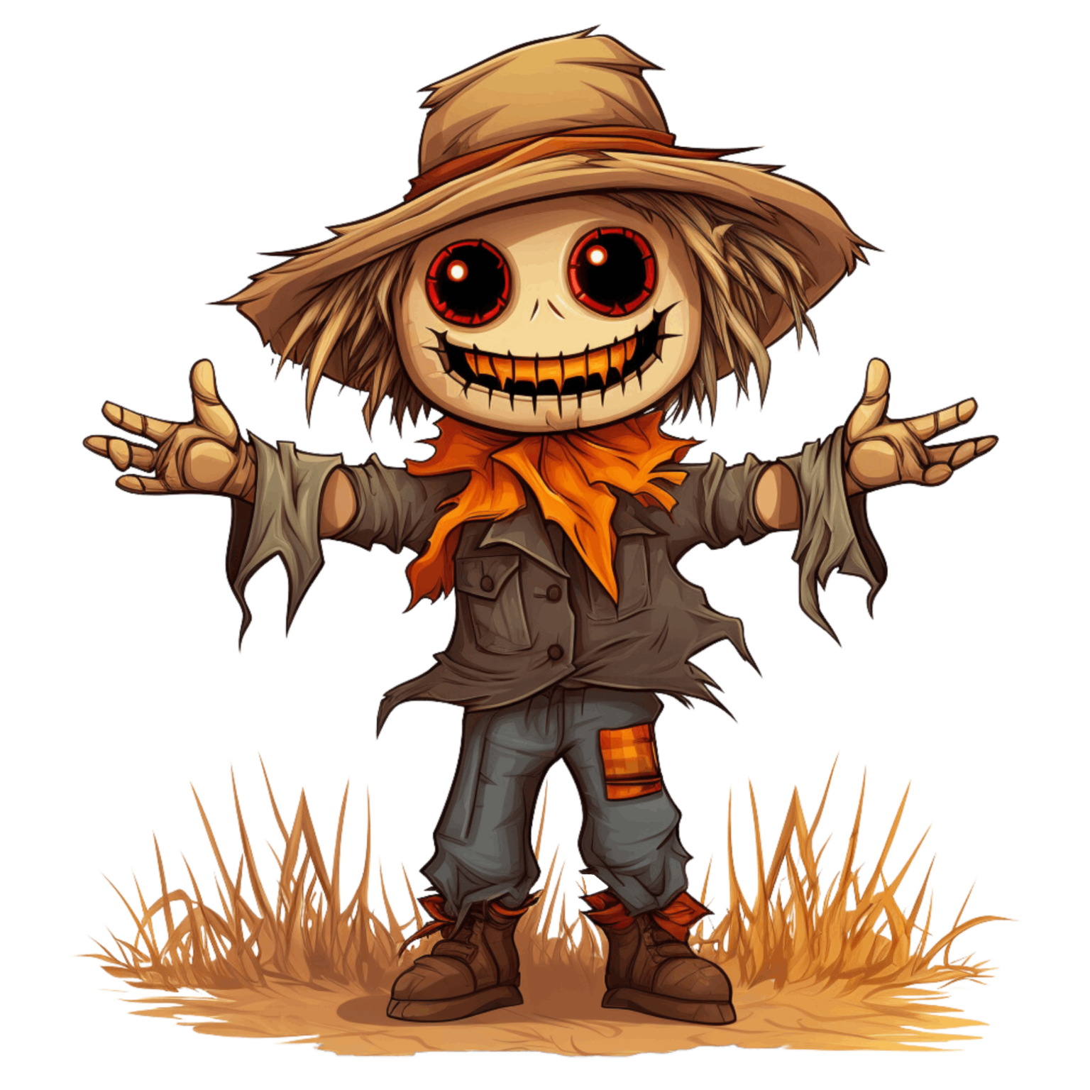 Scarecrow Clip Art - Free Design Palace