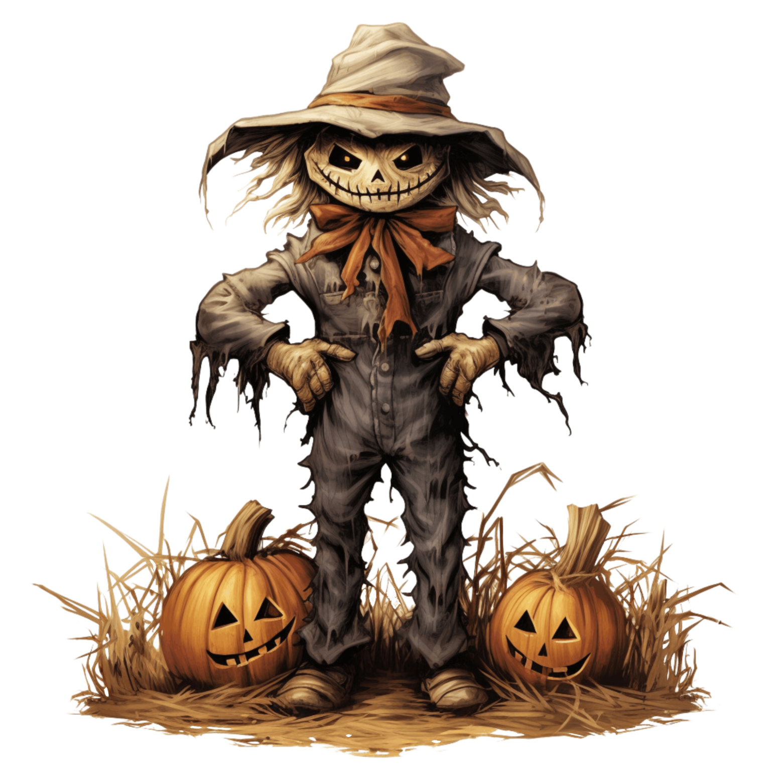 Scarecrow Clip Art - Free Design Palace