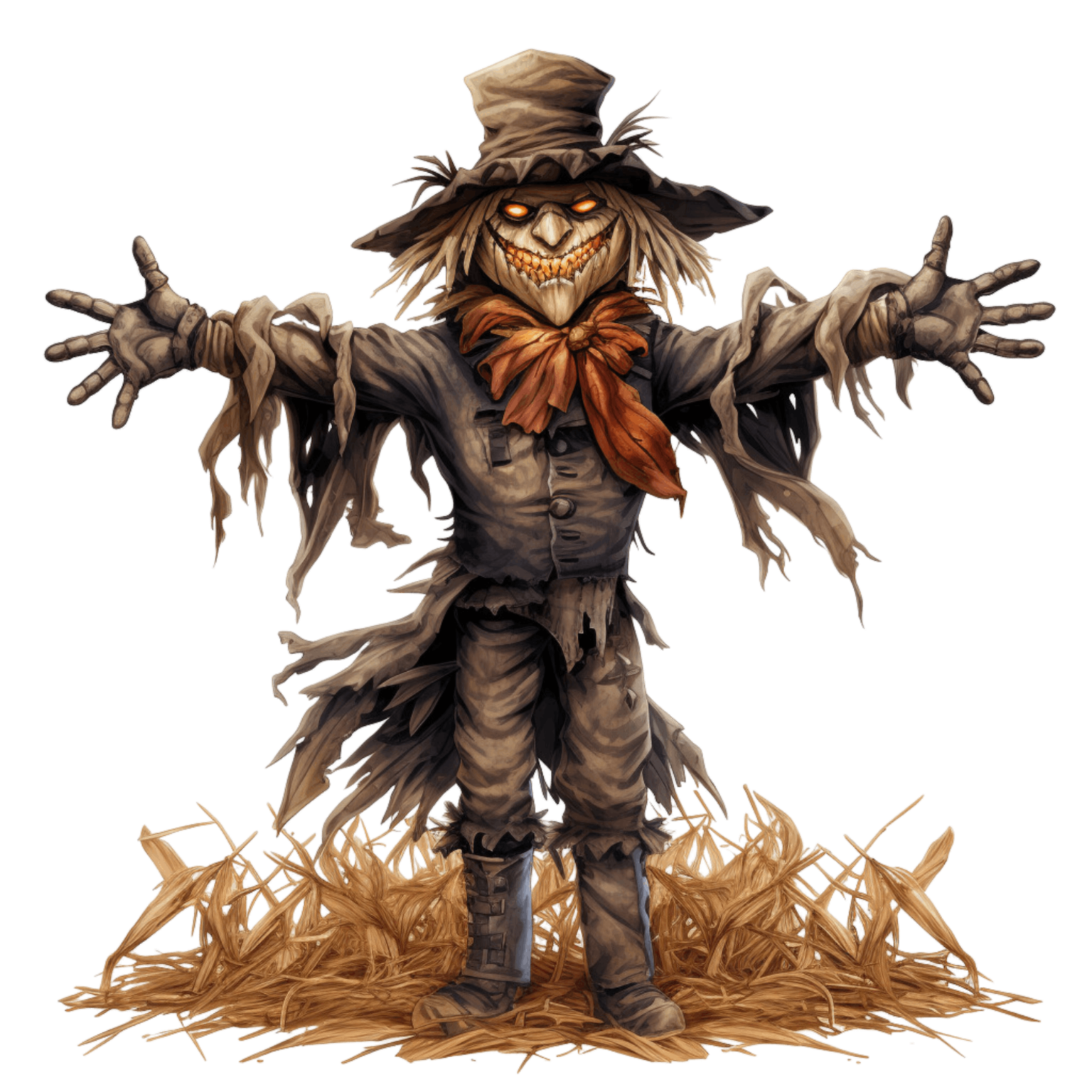 Scarecrow Clip Art - Free Design Palace
