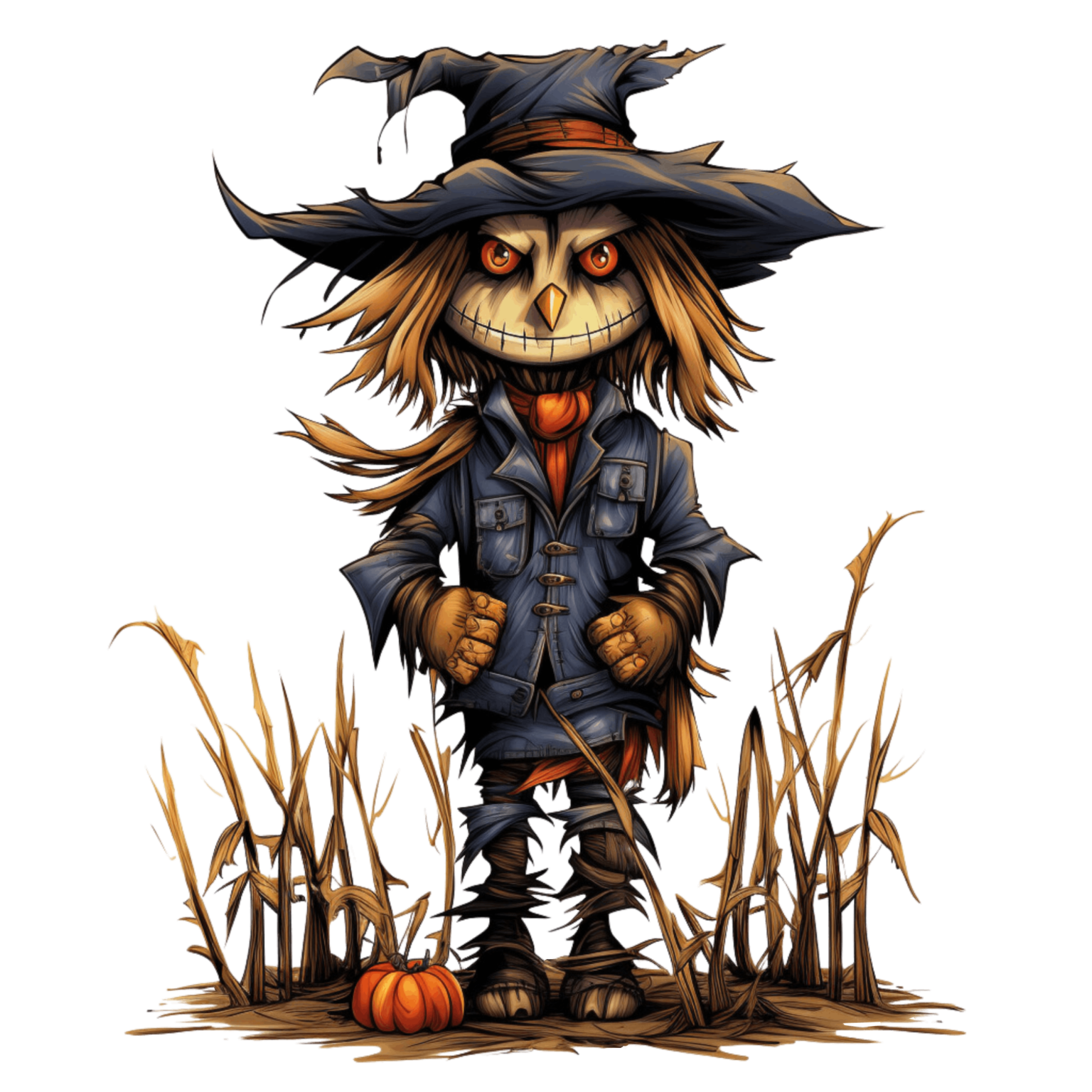 Scarecrow Clip Art - Free Design Palace