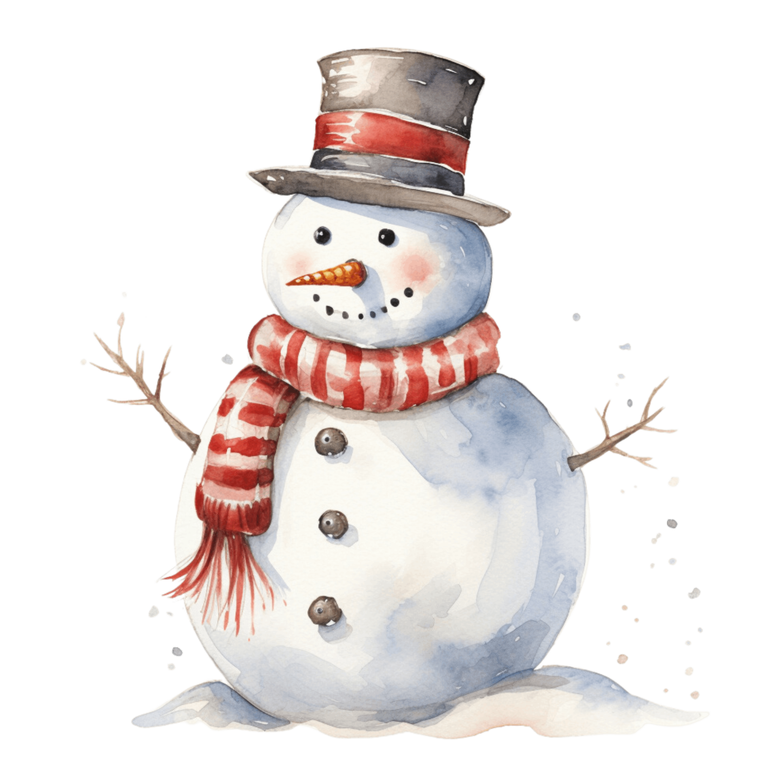 Snowman Clip Art - Free Design Palace