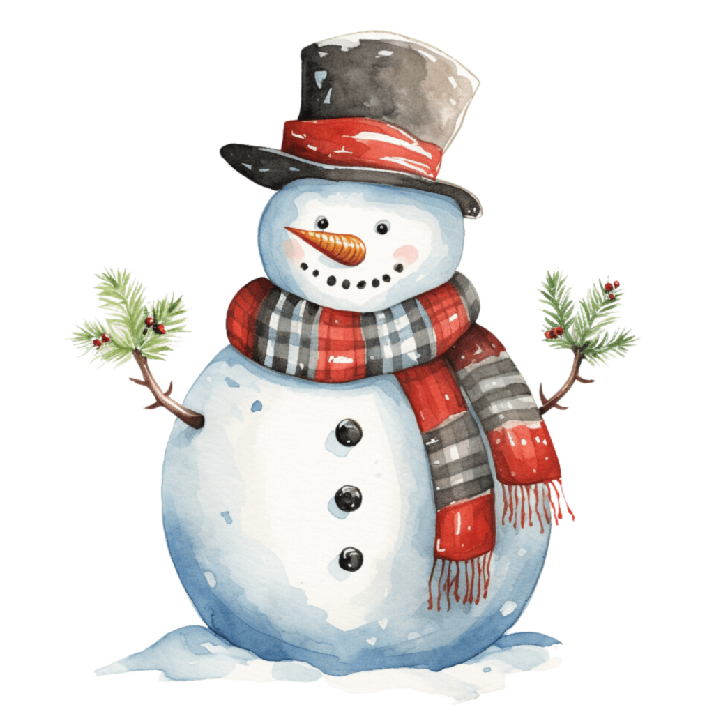 Snowman Clip Art - Free Design Palace