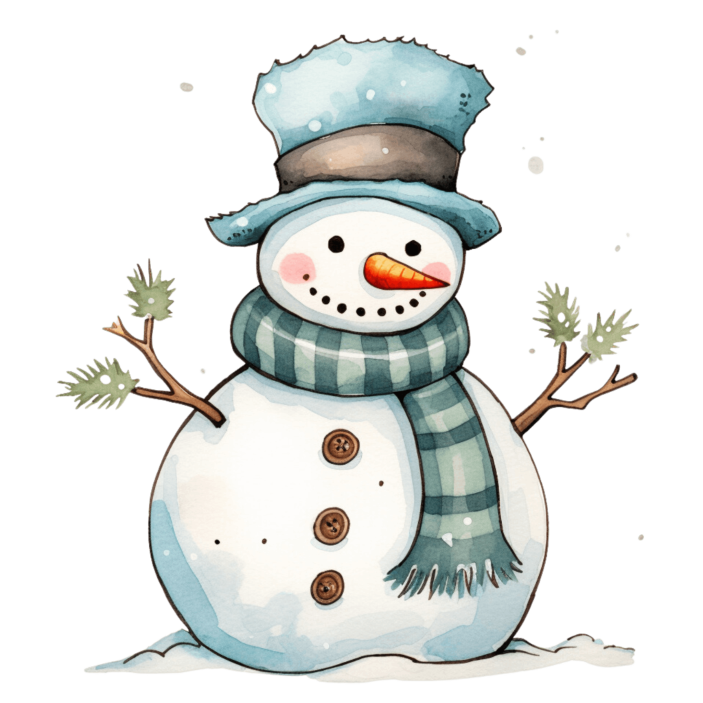 Snowman Clip Art - Free Design Palace