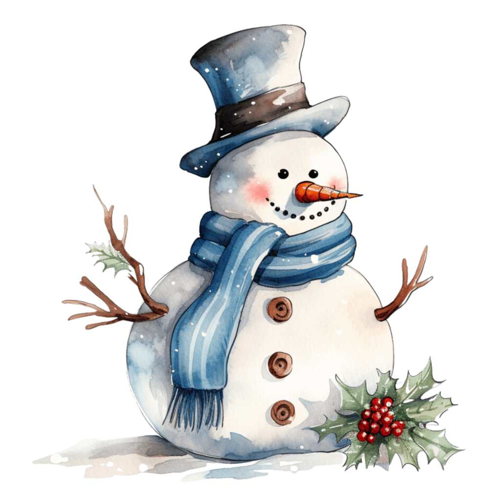 Snowman Clip Art - Free Design Palace