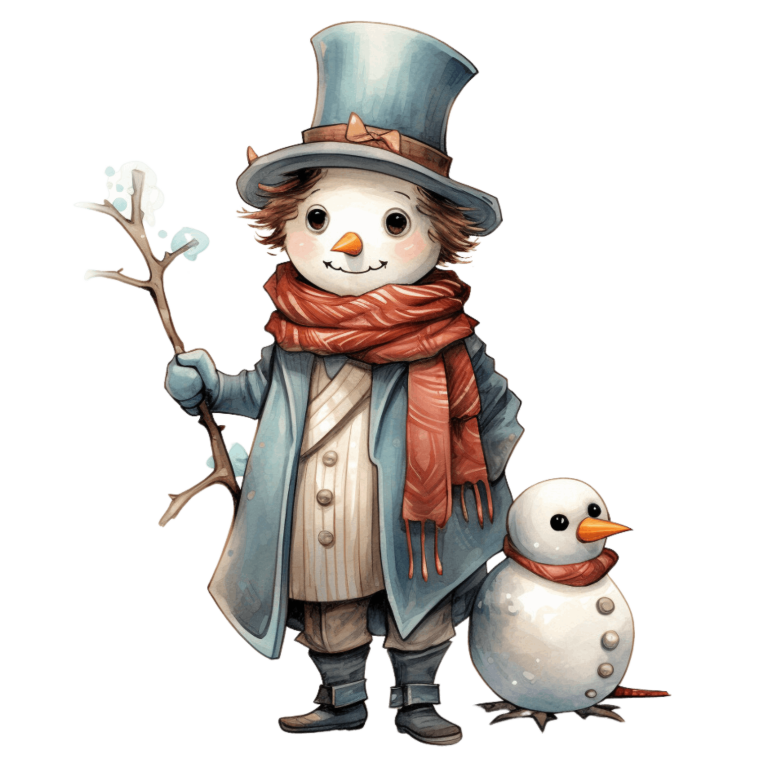 Snowman Clip Art - Free Design Palace