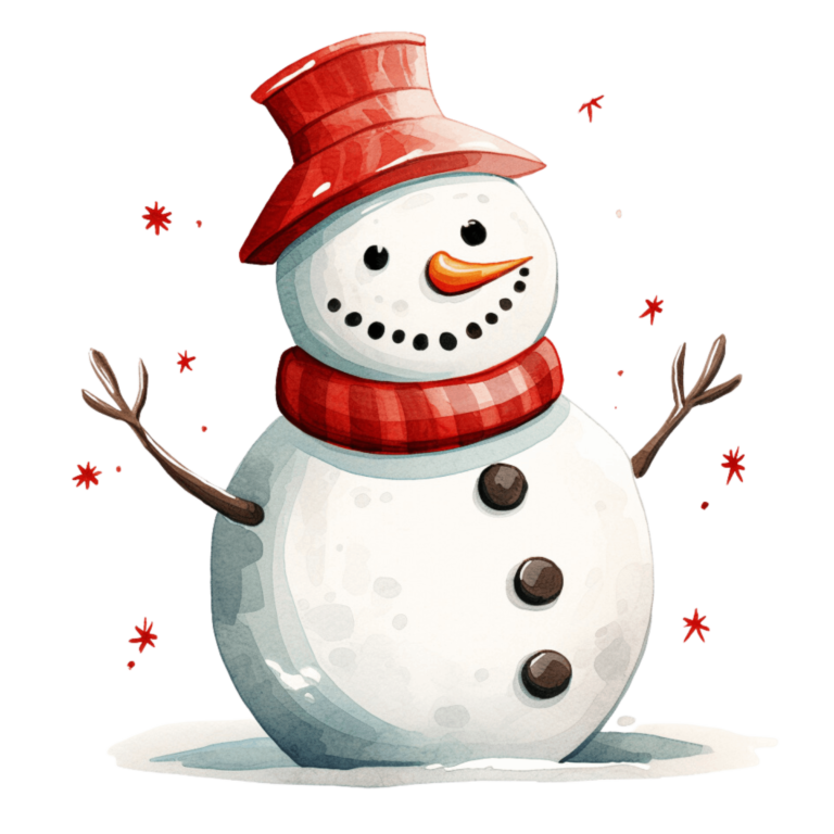 Snowman Clip Art - Free Design Palace