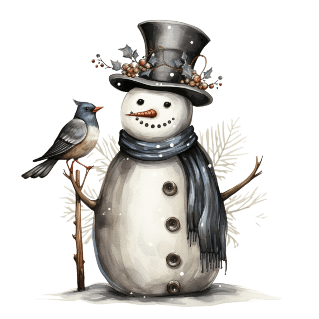 Snowman Clip Art - Free Design Palace