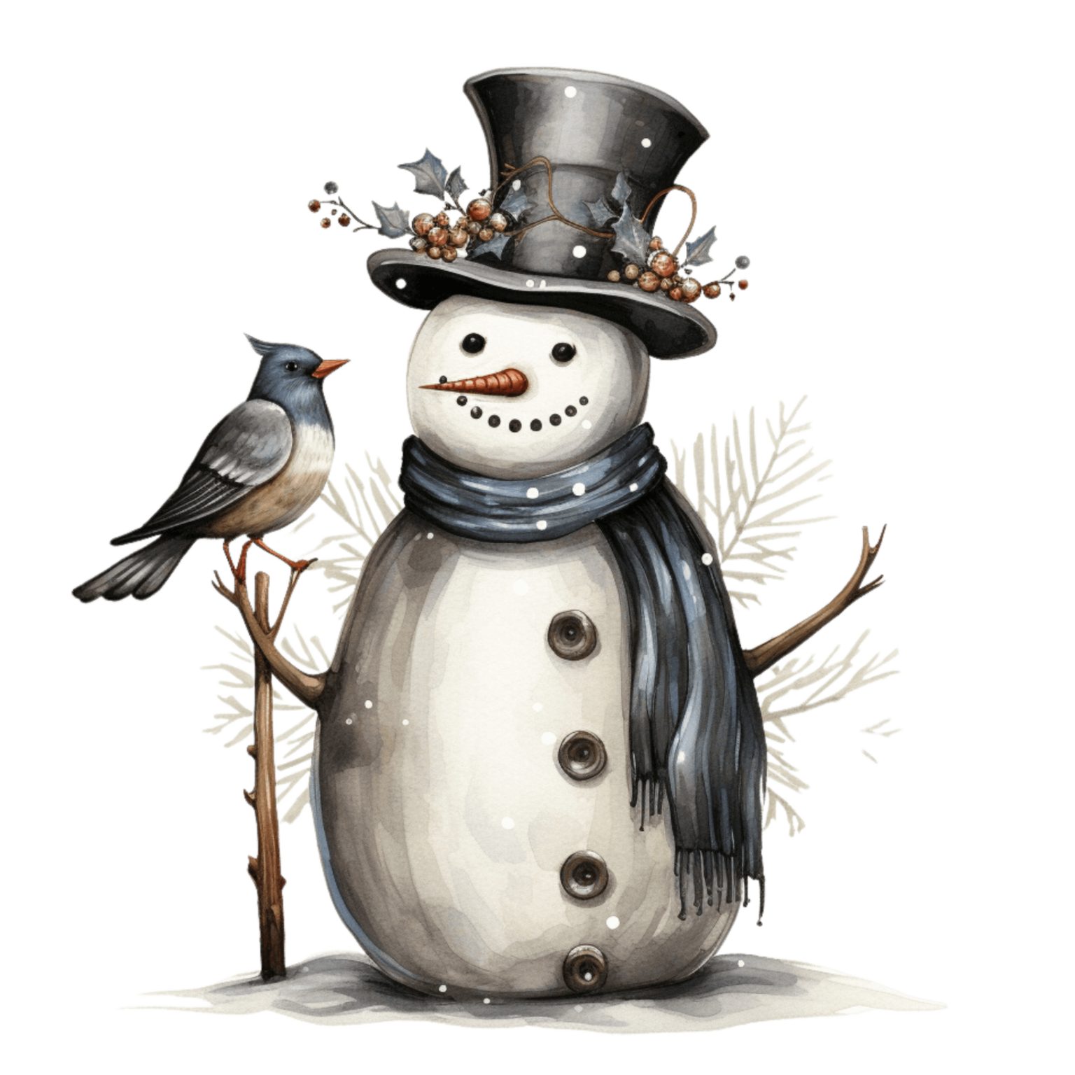 Snowman Clip Art - Free Design Palace