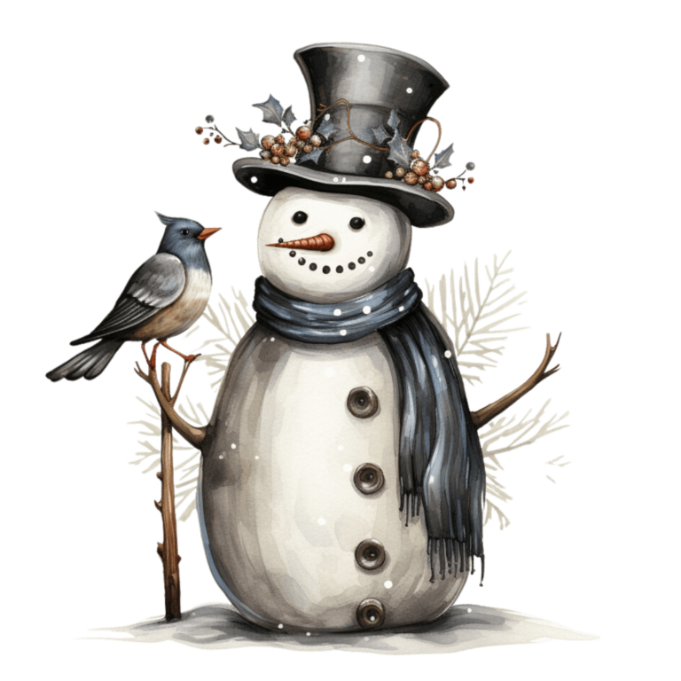 Snowman Clip Art - Free Design Palace