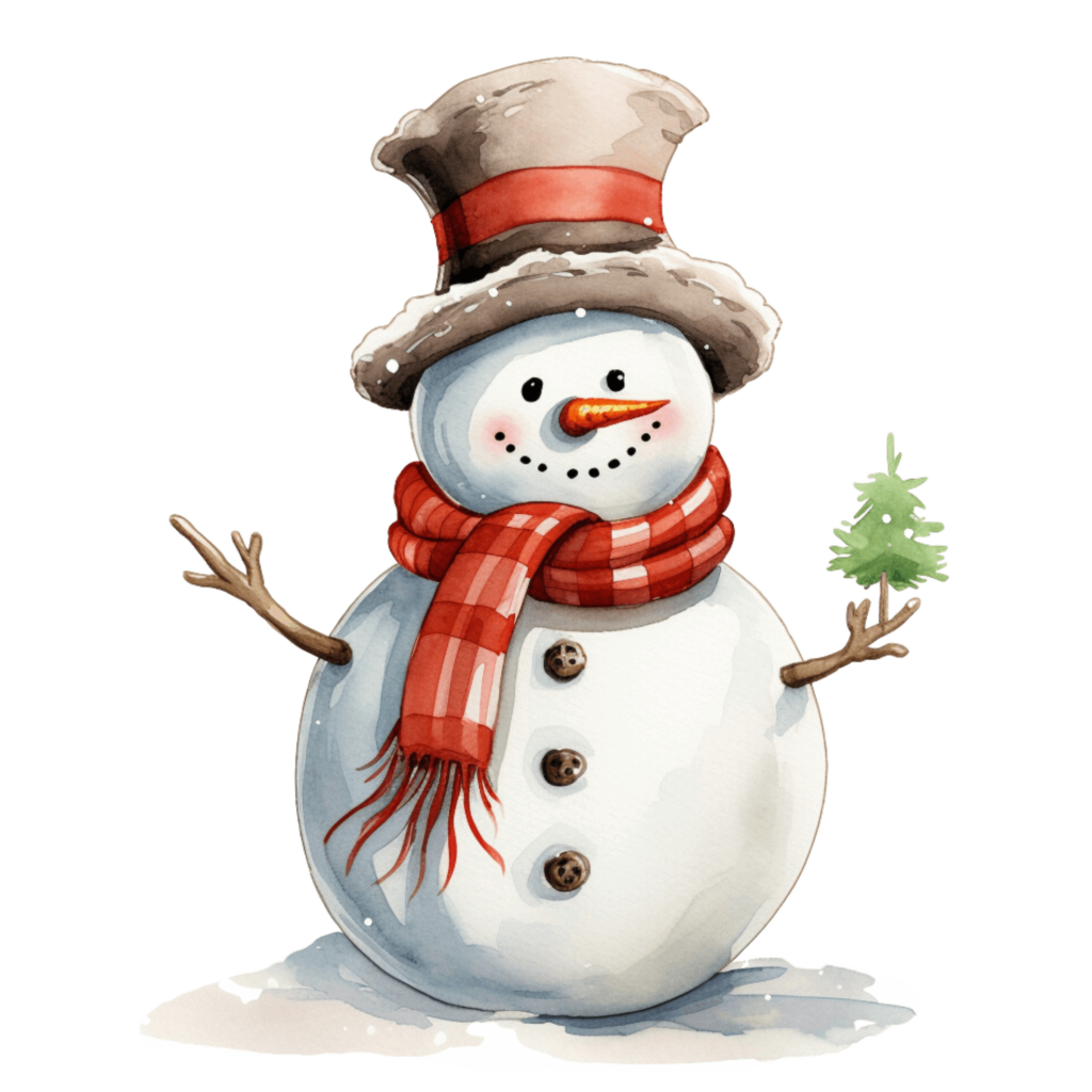 Snowman Clip Art - Free Design Palace