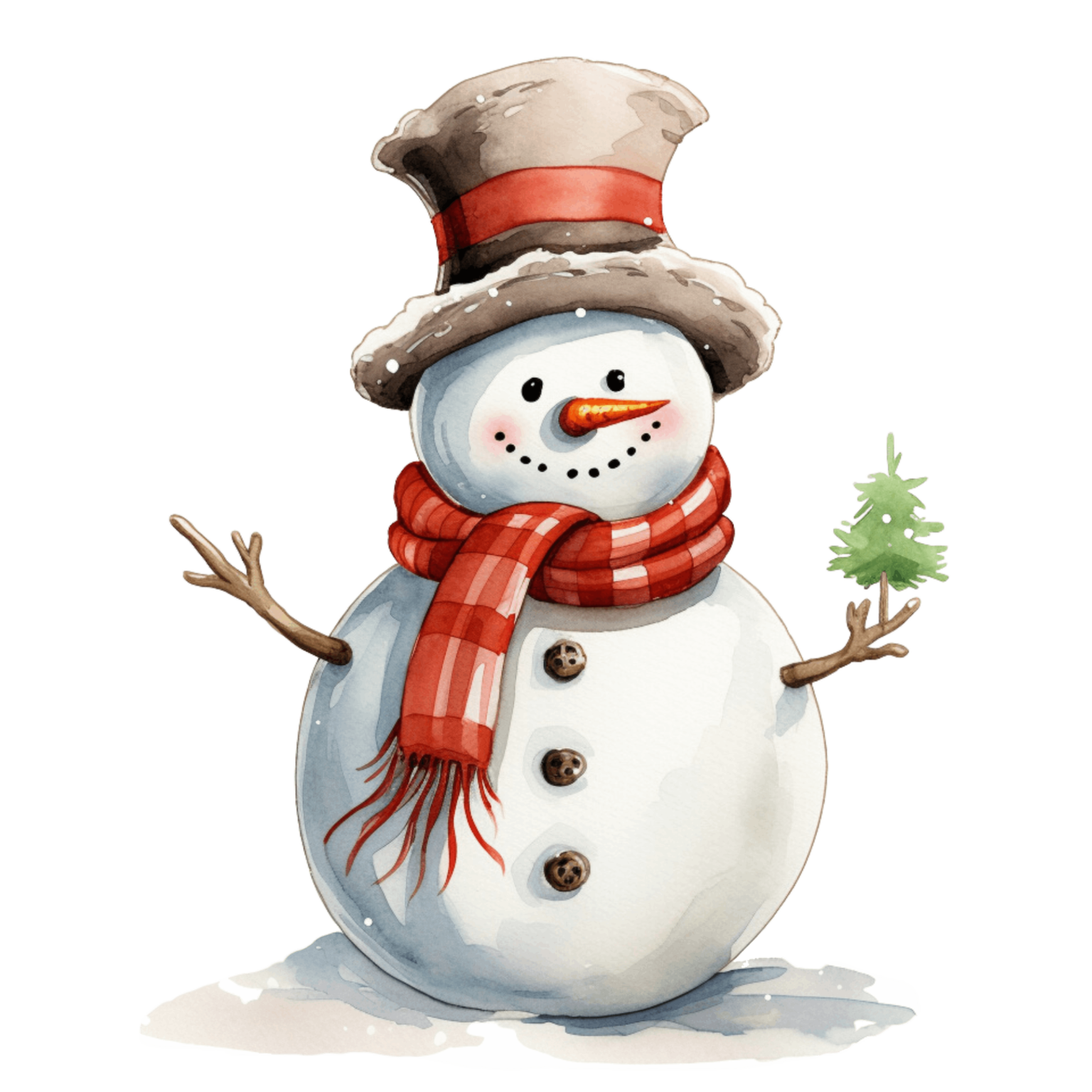Snowman Clip Art - Free Design Palace