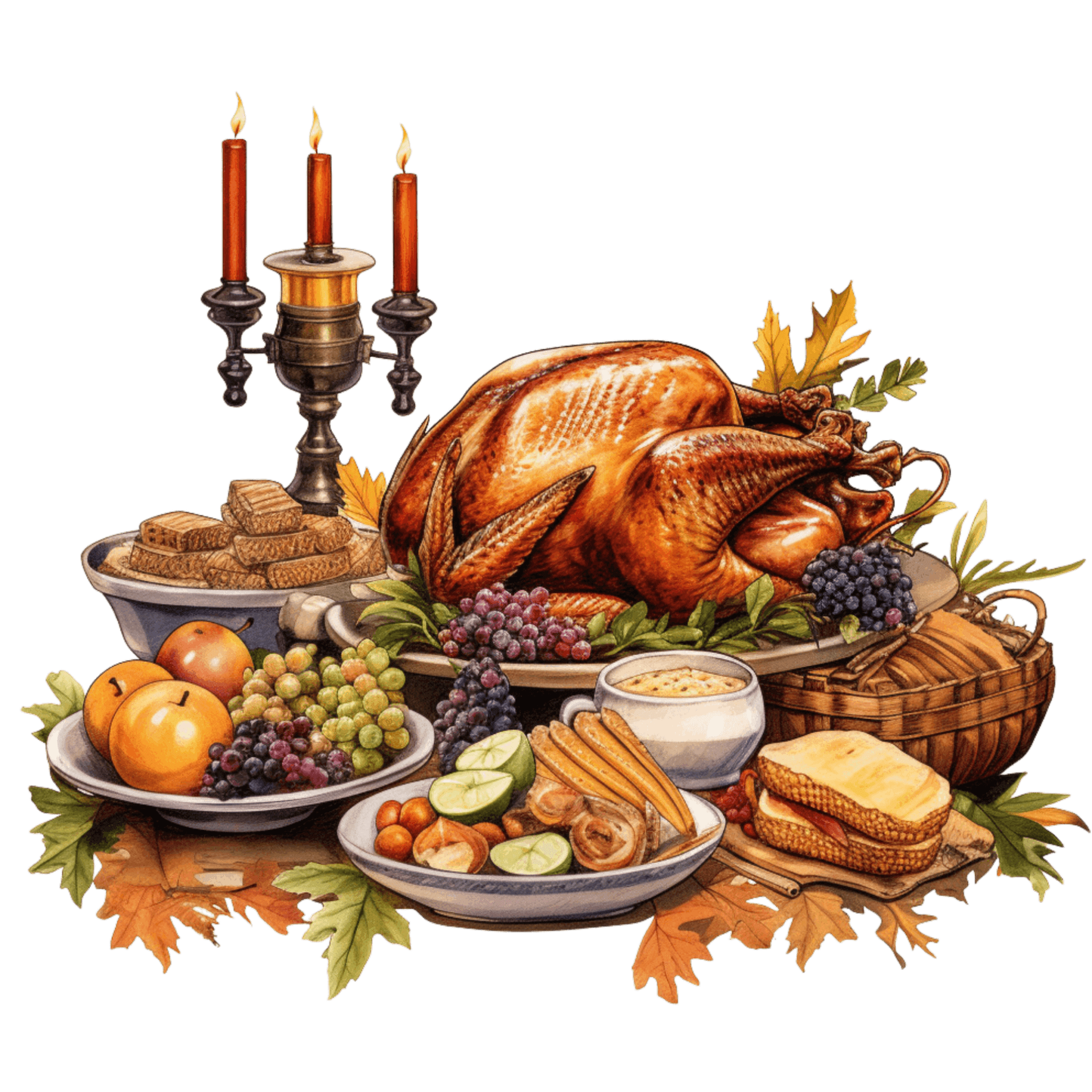 Fall & Thanksgiving Clip Art - Free Design Palace