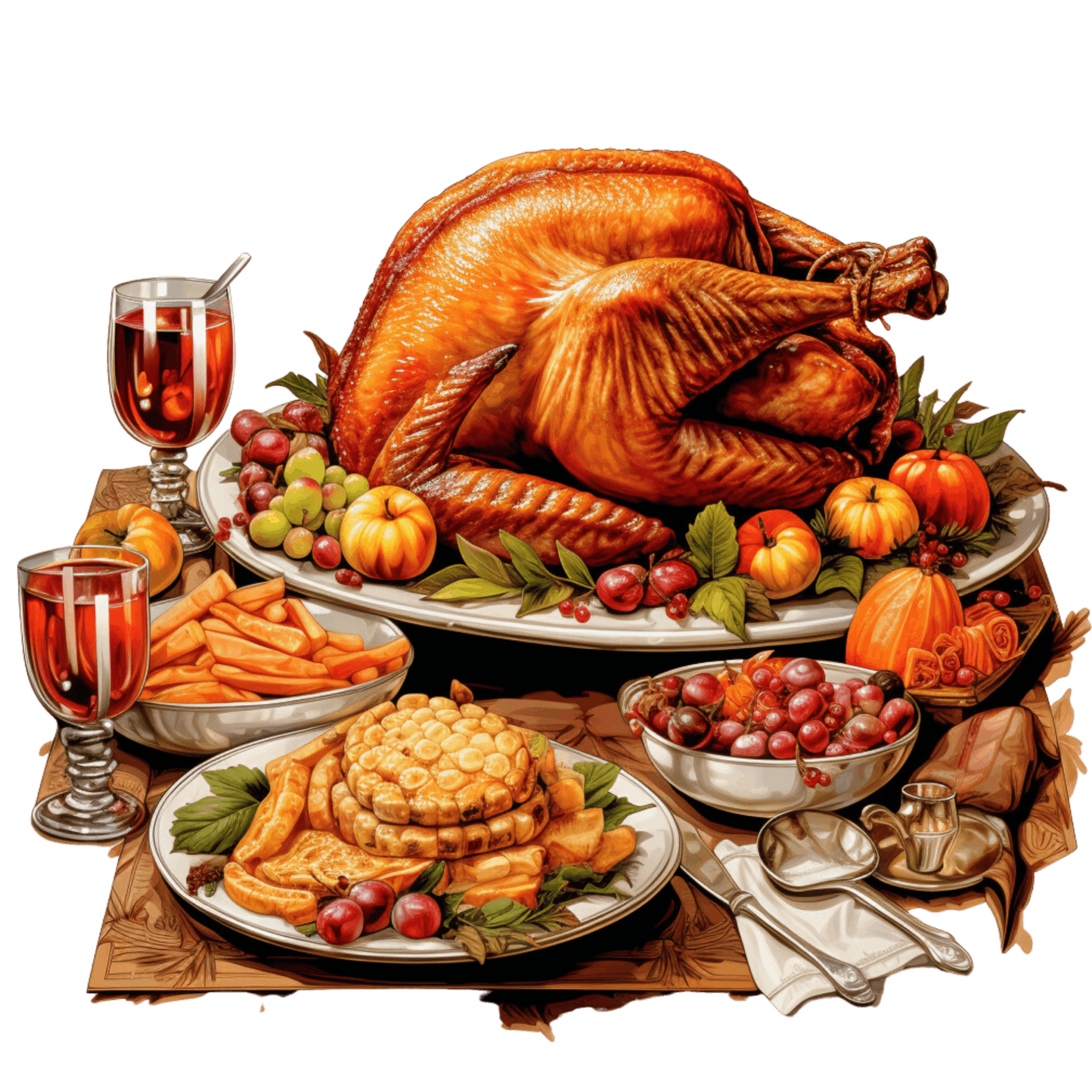 Fall & Thanksgiving Clip Art - Free Design Palace