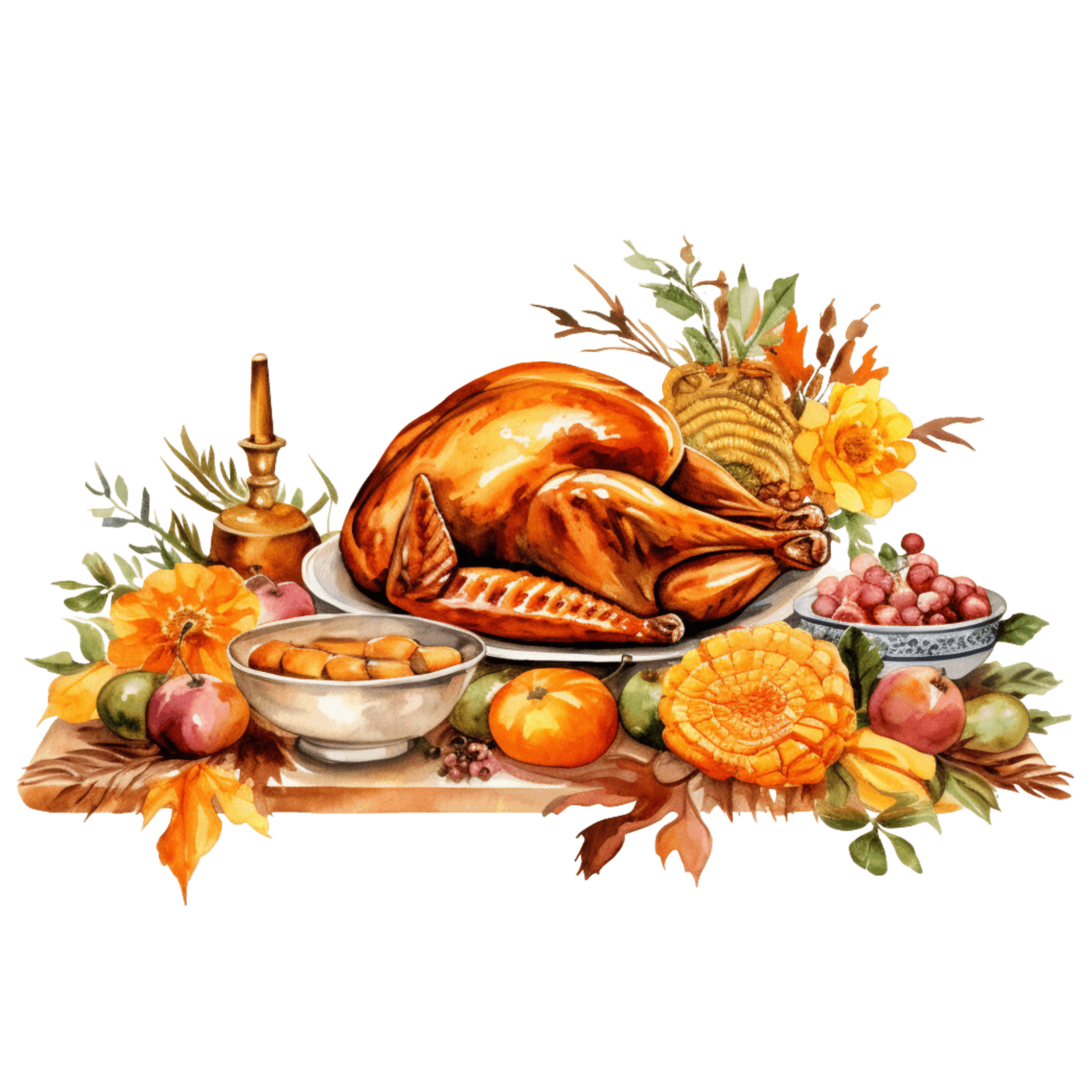Fall & Thanksgiving Clip Art - Free Design Palace