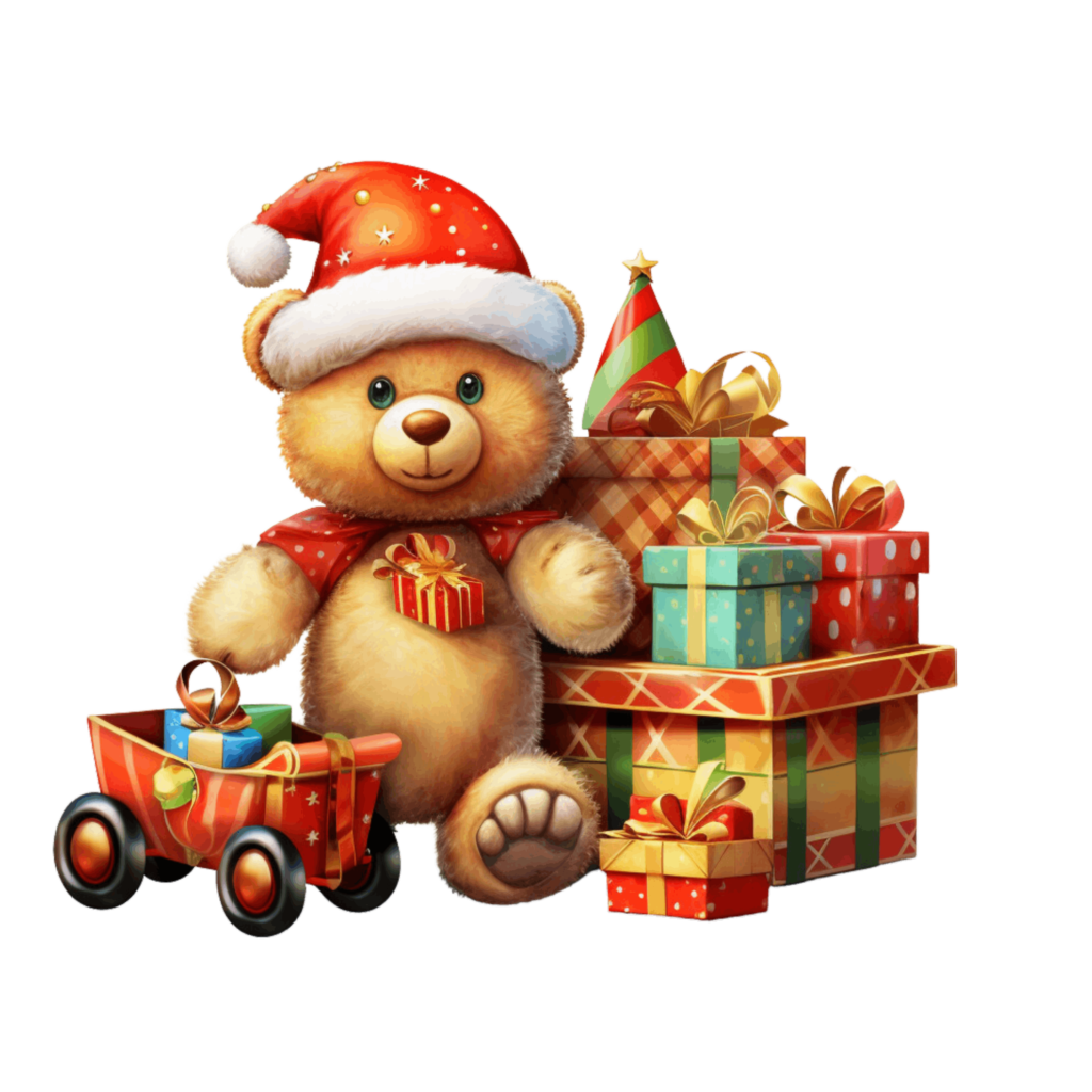 Christmas Toys Clip Art - Free Design Palace