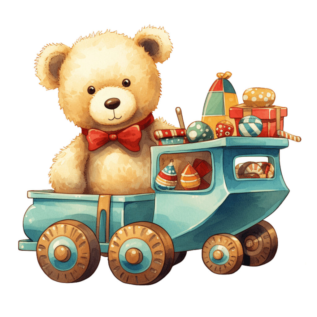 Christmas Toys Clip Art - Free Design Palace