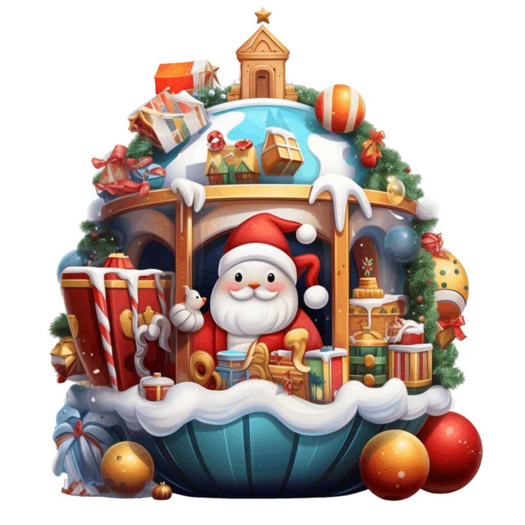 Christmas Toys Clip Art - Free Design Palace