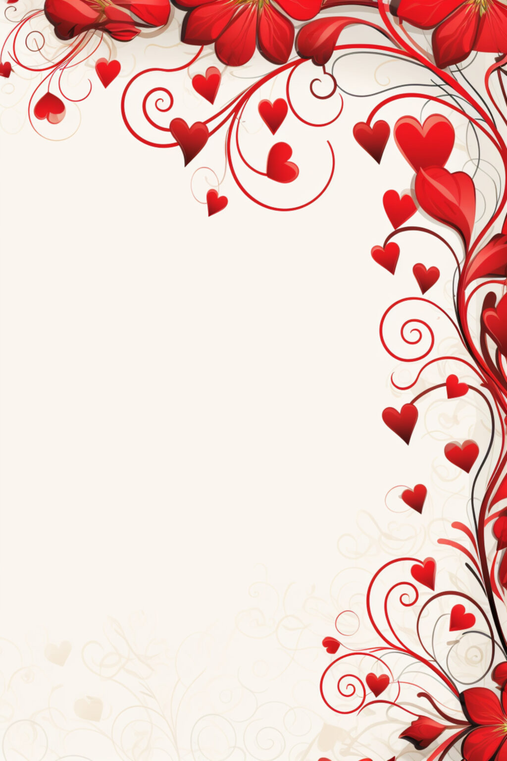 Valentine’s Day Page Border Background JPG Images - Free Design Palace