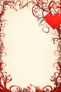 Valentine’s Day Page Border Background JPG Images - Free Design Palace